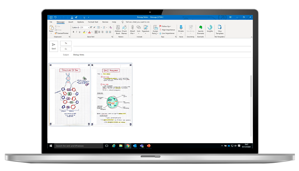 Web features - scribzee App