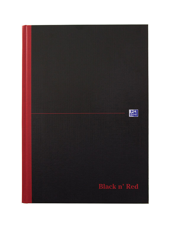 Oxford Black n' Red notebooks
