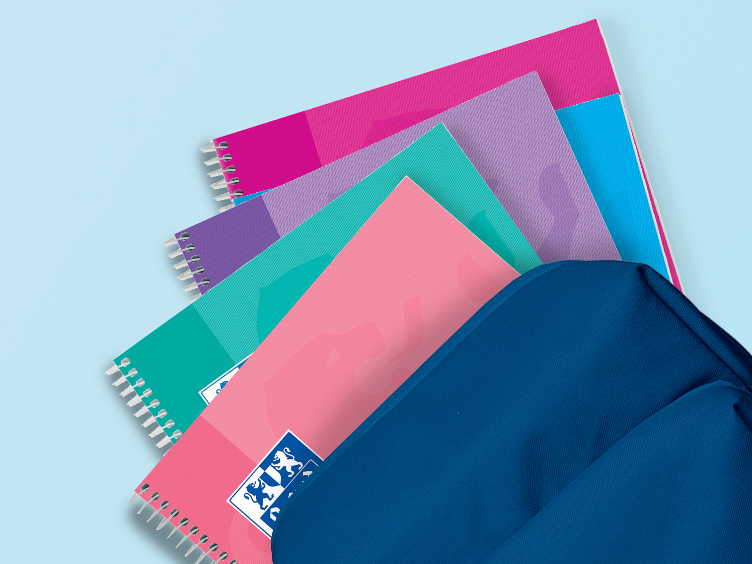 Cuaderno sin microperforado, el emblemático cuaderno Oxford