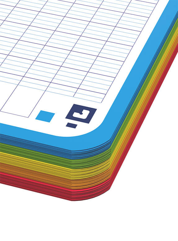 Oxford Color System notebooks and leaves