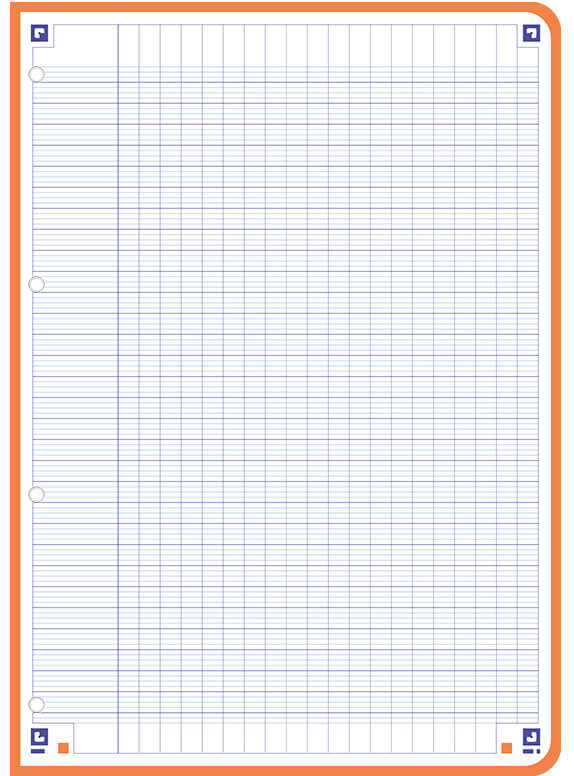 Oxford Color System notebooks and leaves